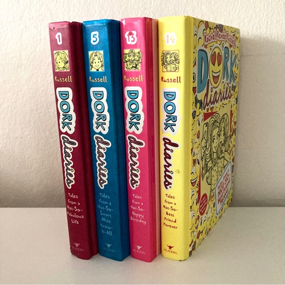 Other | 4 Dork Diaries Books By Rachel Rene Russell | Poshmark